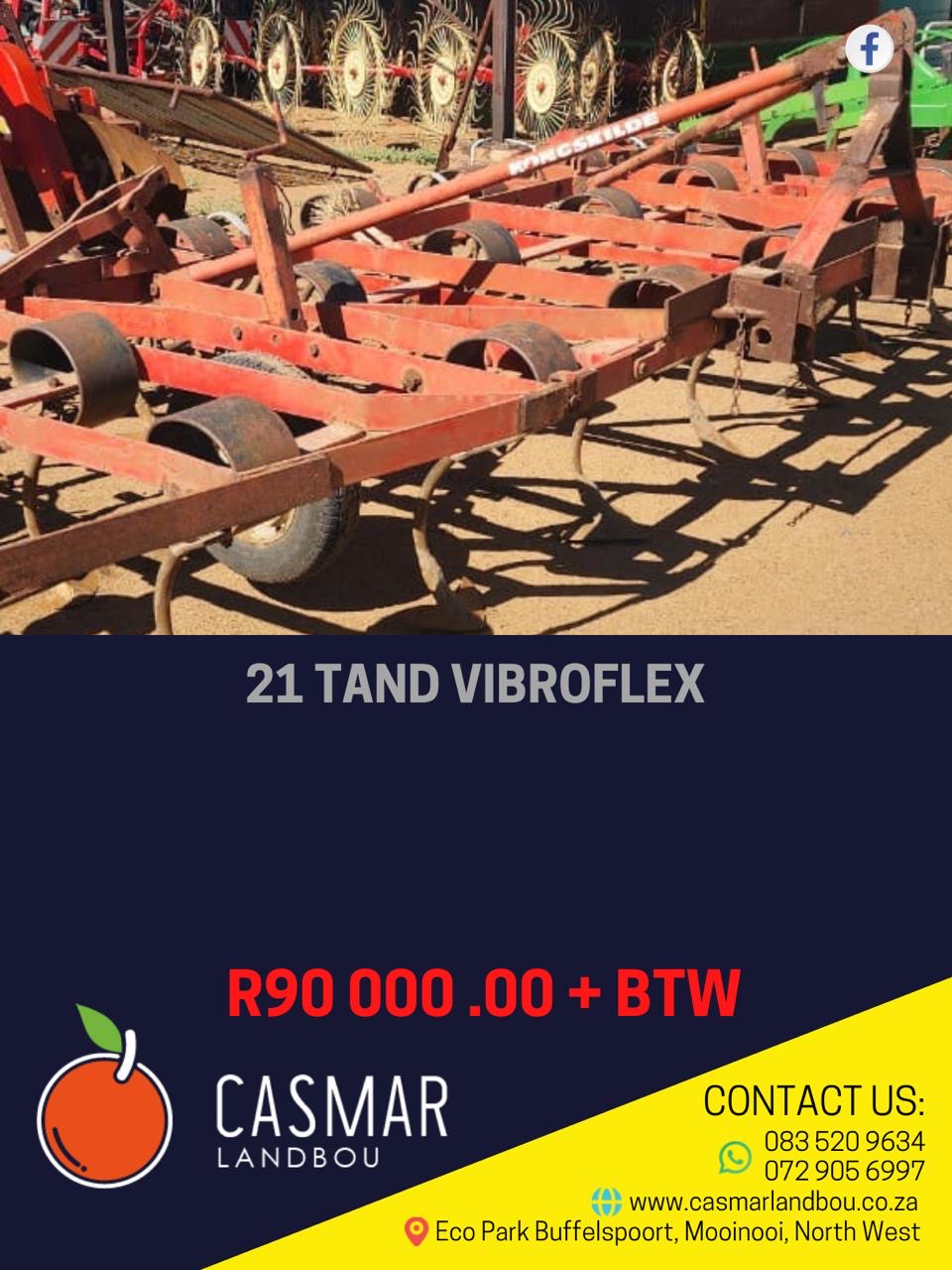 21 Tand Vibroflex – Casmar Landbou